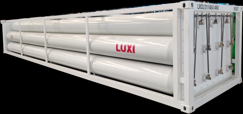 Tube Skid Container-10 tubes hydrogen 250bar